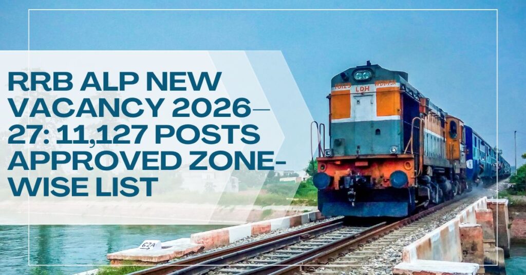 RRB ALP New Vacancy 2026–27: 11,127 Posts Approved Zone-wise List ...